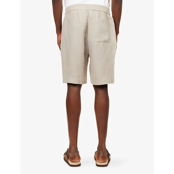 Sunspel Drawstring Relaxed Linen Shorts