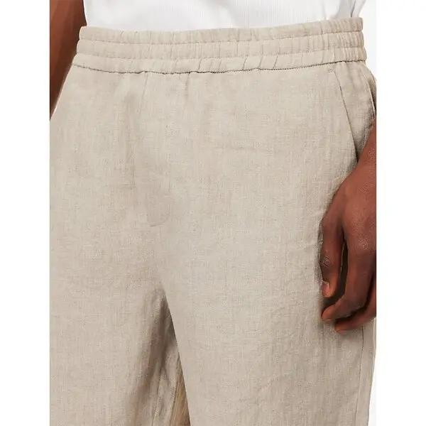 Sunspel Drawstring Relaxed Linen Shorts