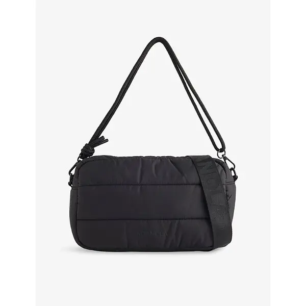 ADANOLA Quilted Shoulder Bag With Detachable Straps