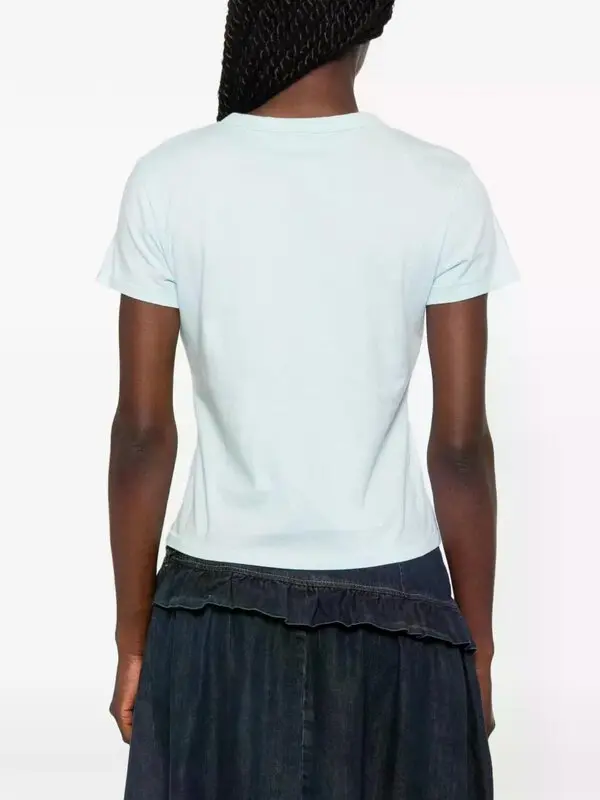 Kenzo Flower Embroidered Crewneck T-shirt