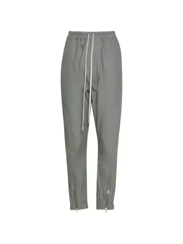 Rick Owens Tecualt Zipped Track Pants - Grey