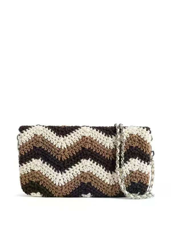 Zadig&Voltaire Rock Macrame Crossbody Bag - Brown