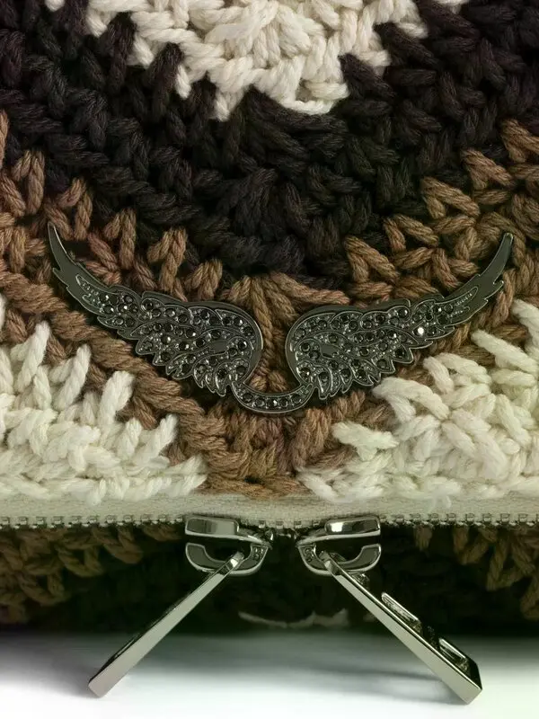 Zadig&Voltaire Rock Macrame Crossbody Bag - Brown