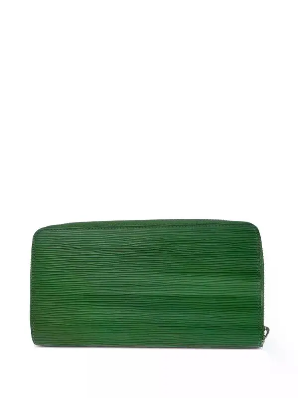 LOUIS VUITTON 2012 Zippy Épi Wallet - Green