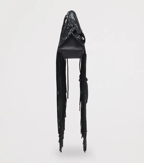 Alexander McQueen Leather Manta Pouch