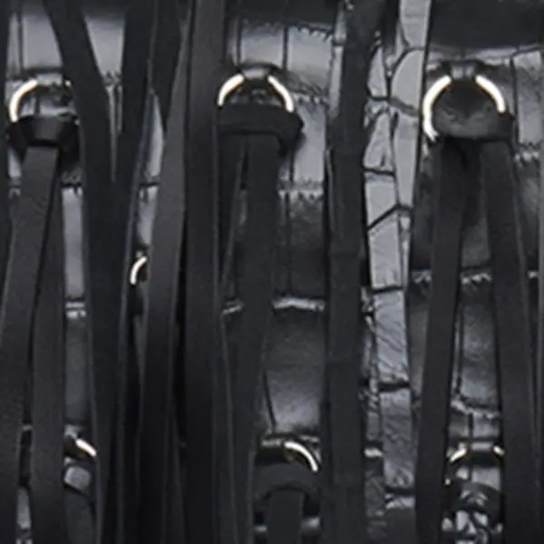 Alexander McQueen Leather Manta Pouch