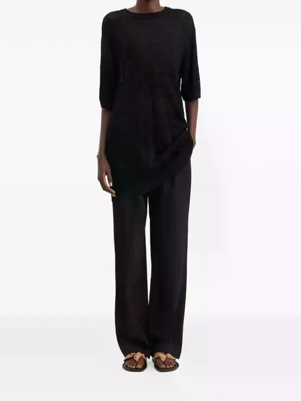 Loulou De Saison Knitted Crewneck Top