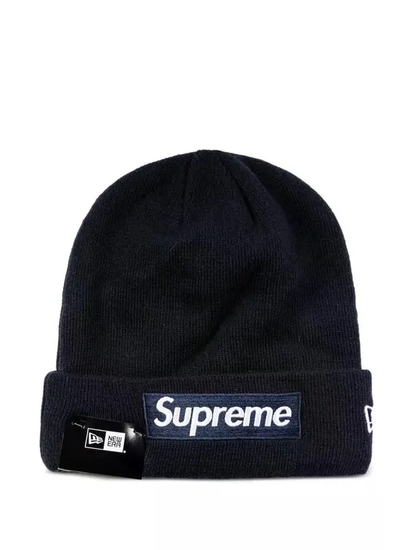 Supreme New Era Logo-patch Beanie