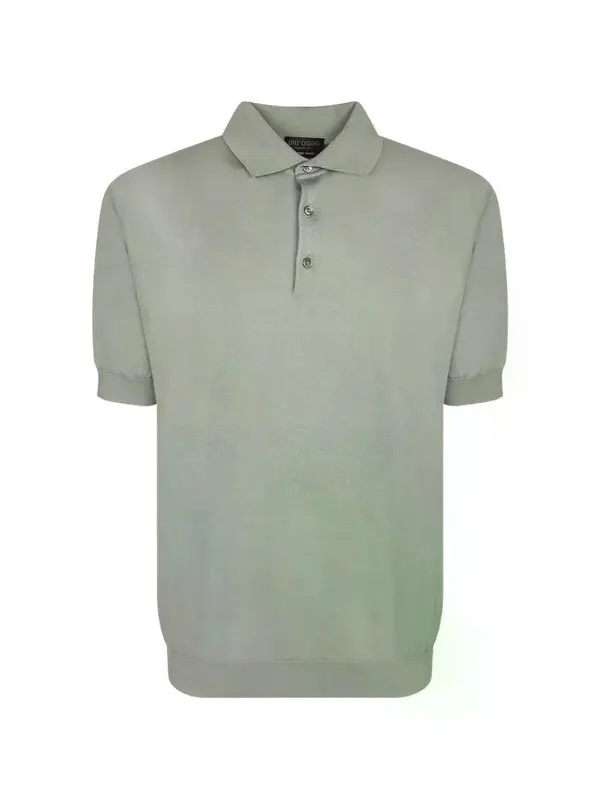 DELL'OGLIO Short-sleeve Polo Shirt - Green