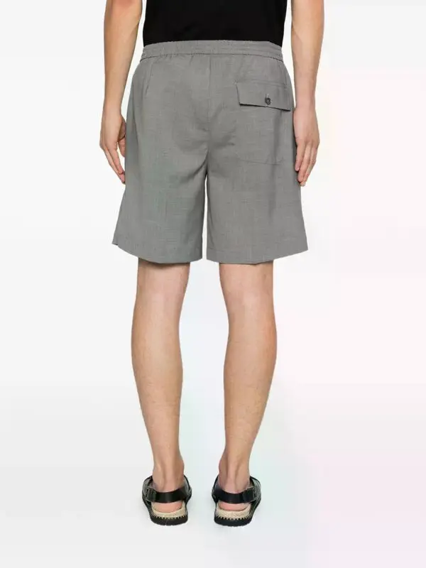 BRIGLIA 1949 Pleated Drawstring Shorts