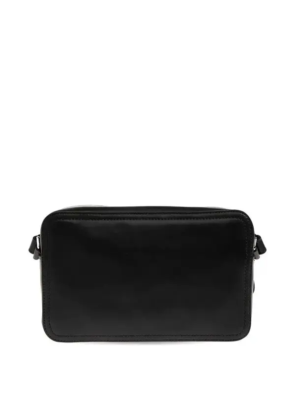 Bally Ray Logo-print Leather Messenger Bag