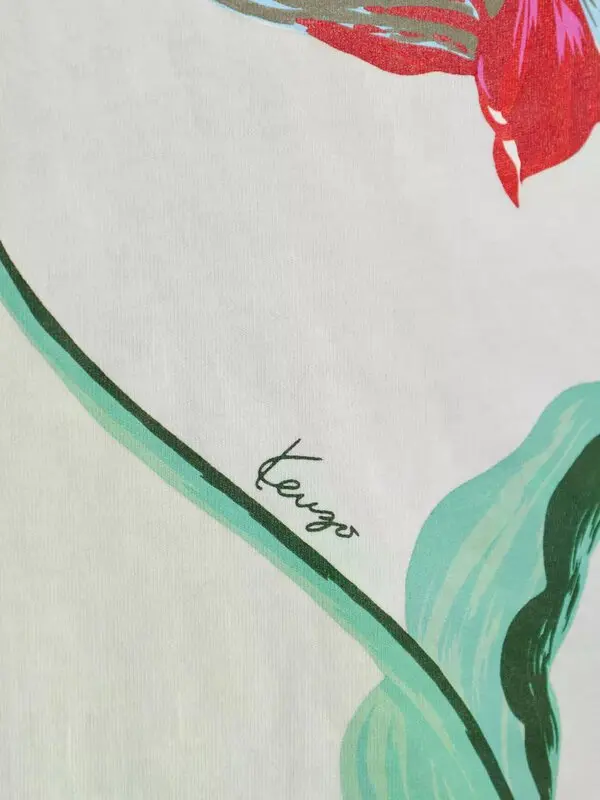 Kenzo Tulip Cotton T-shirt
