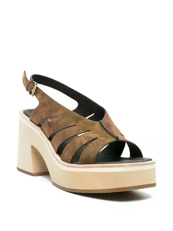 BRUNO PREMI Cut-out Platform Sandals