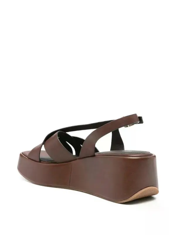 BRUNO PREMI Crossover Platform Sandals