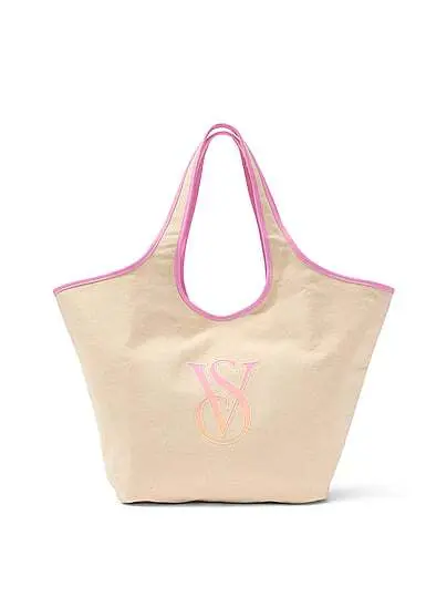Victoria's Secret Ombré Monogram Logo Tote Bag