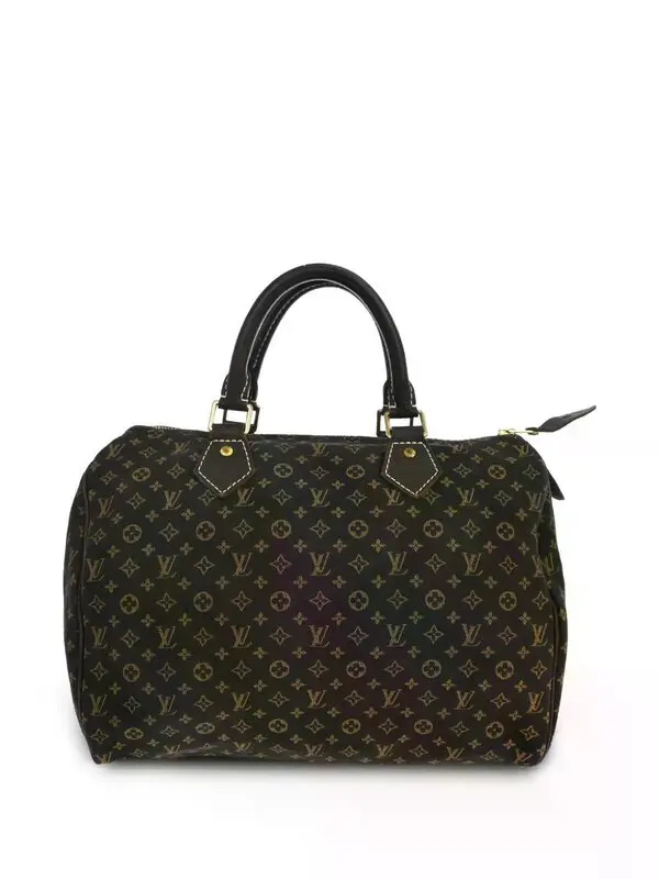 LOUIS VUITTON Monogram Mini Lin Speedy Handbag