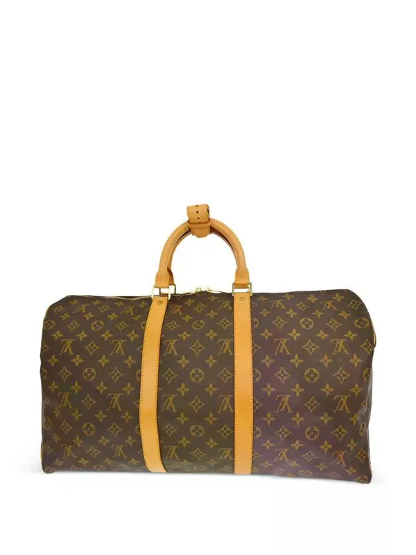 LOUIS VUITTON Monogram Keepall 50 Travel Bag