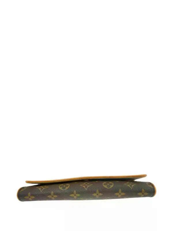 LOUIS VUITTON Monogram Pochette Twin Gm Clutch Bag