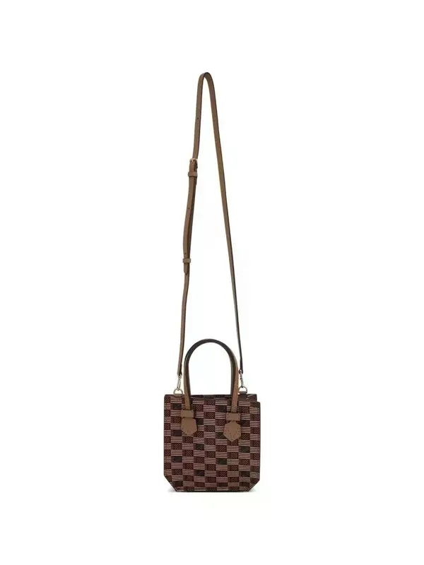 Moreau Bb Brequin Monogram Leather Tote Bag