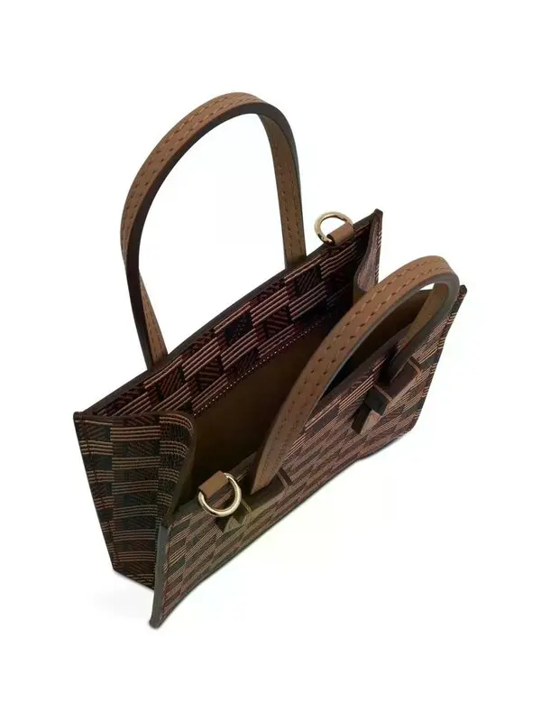 Moreau Bb Brequin Monogram Leather Tote Bag
