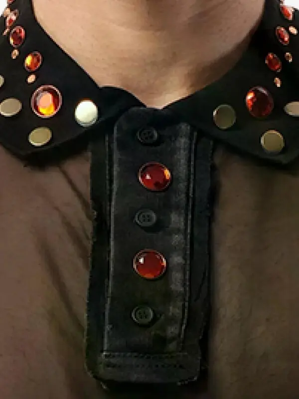 Givenchy Embellished Sheer Polo Shirt