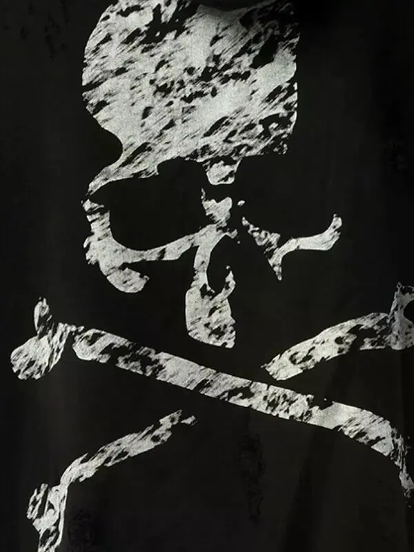 MASTERMIND WORLD Distressed Logo Hoodie
