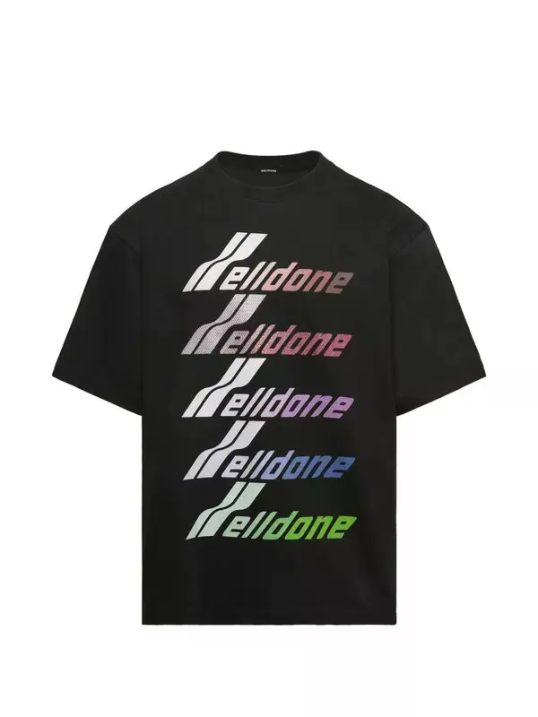 We11Done Multi-logo T-shirt