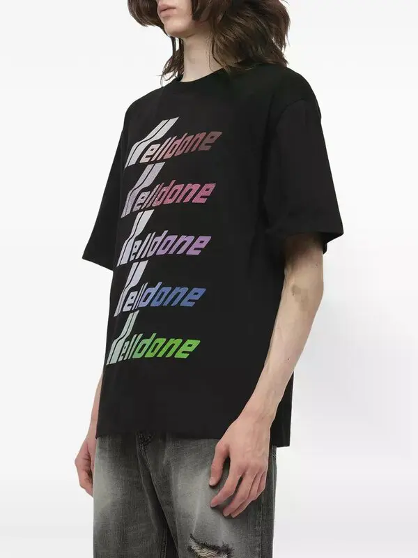 We11Done Multi-logo T-shirt