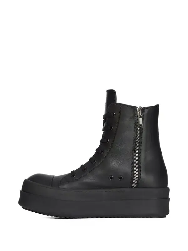 Rick Owens Megabumper Leather Sneakers