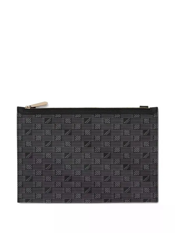 Moreau Saint Multiple Monogram-pattern Wallet - Black