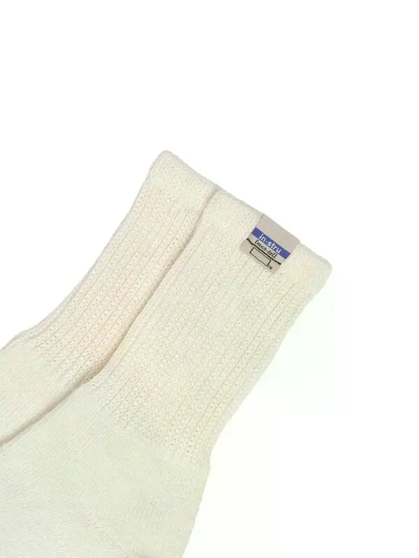 Mihara Yasuhiro Ribbed Socks Pack Of Three