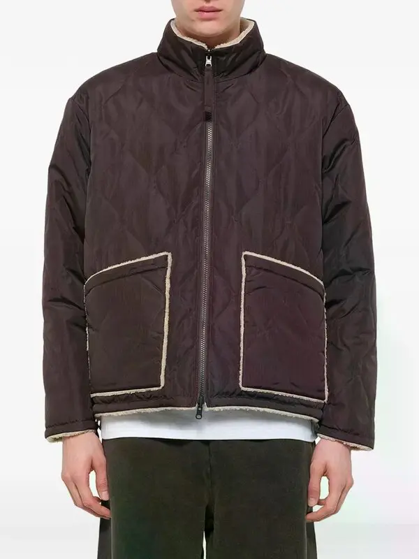 Taion Zip-fastening Pocket Reversible Jacket