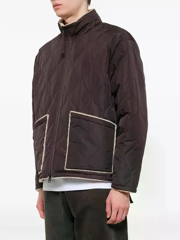 Taion Zip-fastening Pocket Reversible Jacket