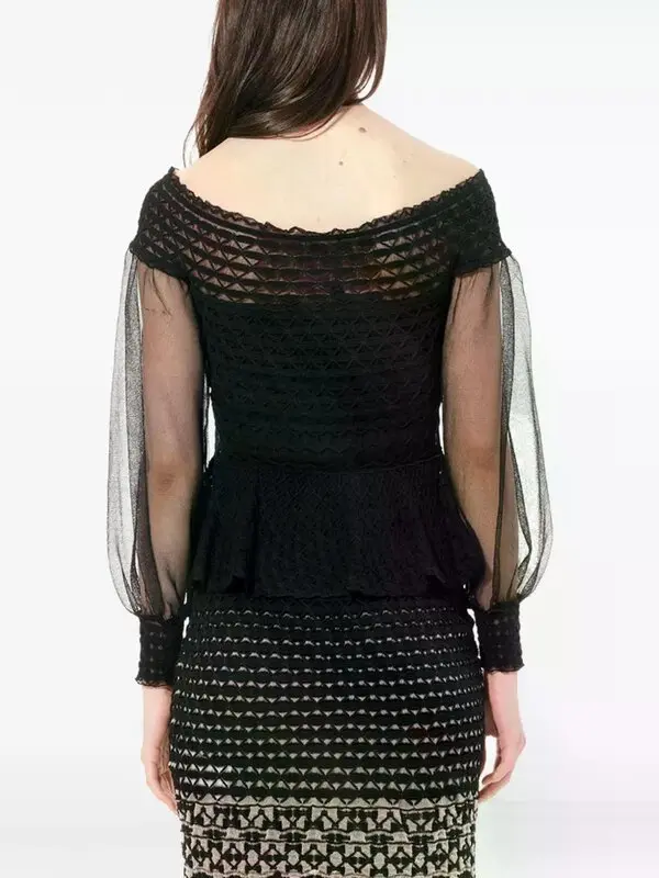 Alexander McQueen Criss-cross Peplum Dress
