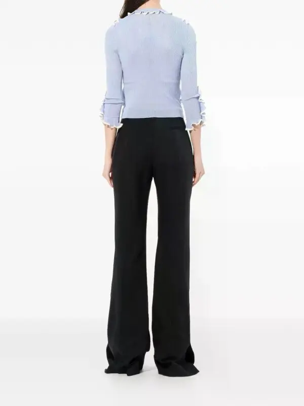 Alexander McQueen Light Wool Trousers