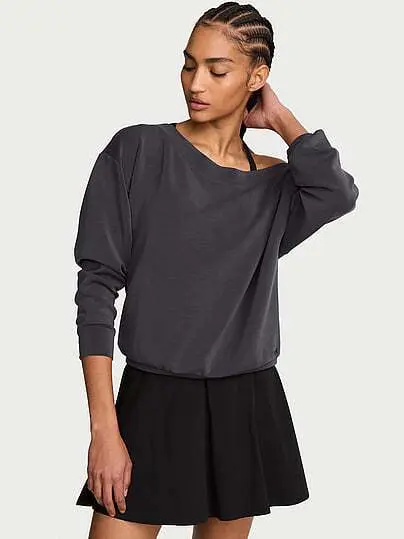 Victoria's Secret Vsx Featherweight Off-the-shoulder Top