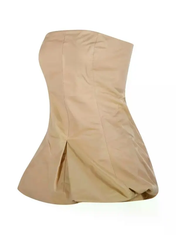 LAMRONS Strapless Square-neck Top