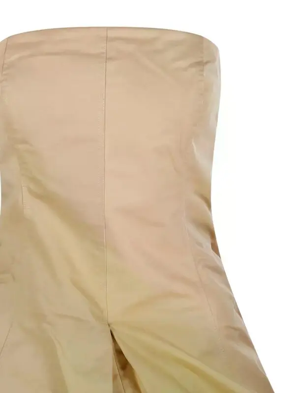 LAMRONS Strapless Square-neck Top