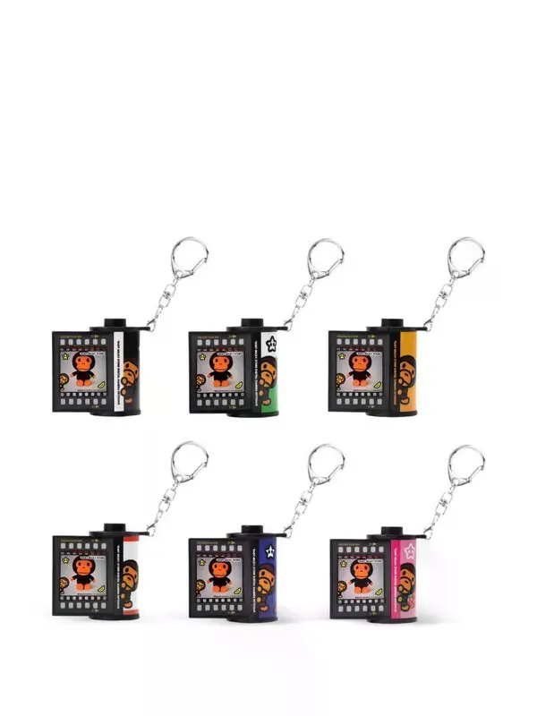 A BATHING APE Baby Milo Miniature Digital Camera Keychain - Black