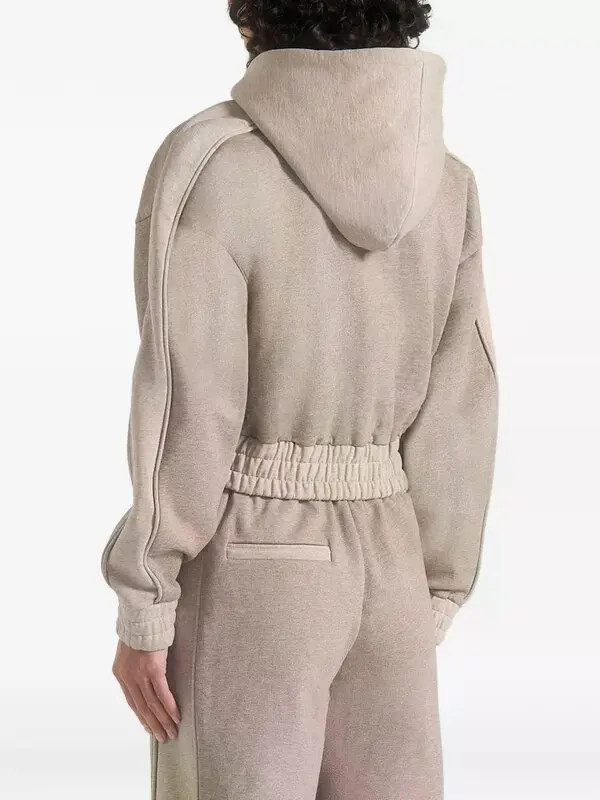 Manière De Voir Rayna Relaxed Zip Through Hoodie