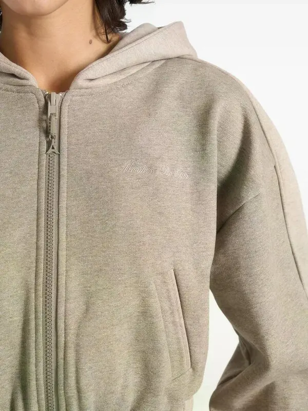 Manière De Voir Rayna Relaxed Zip Through Hoodie