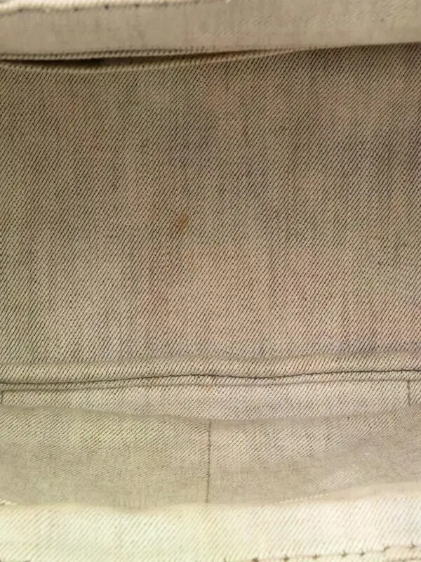 Prada Denim Canapa Logo Satchel