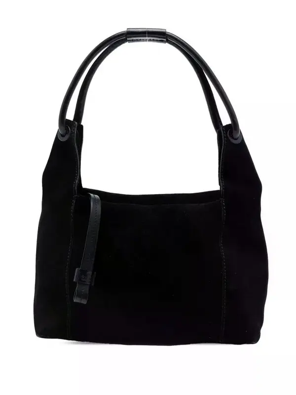 Gucci Suede Handbag - Black