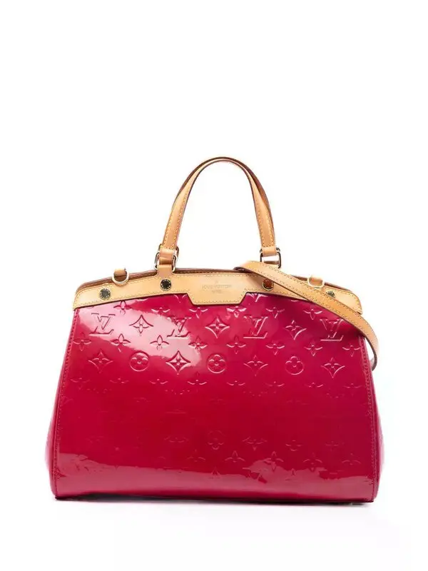 LOUIS VUITTON Monogram Vernis Brea Mm Satchel