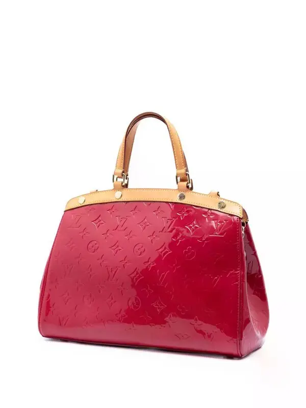 LOUIS VUITTON Monogram Vernis Brea Mm Satchel