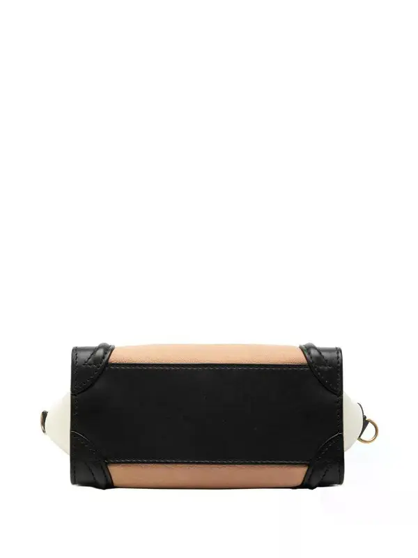 Celine Nano Luggage Satchel - Brown