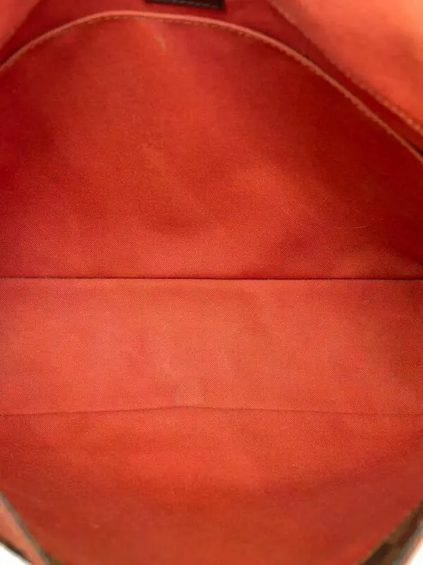 LOUIS VUITTON 2002 Damier Ebene Bastille Crossbody Bag