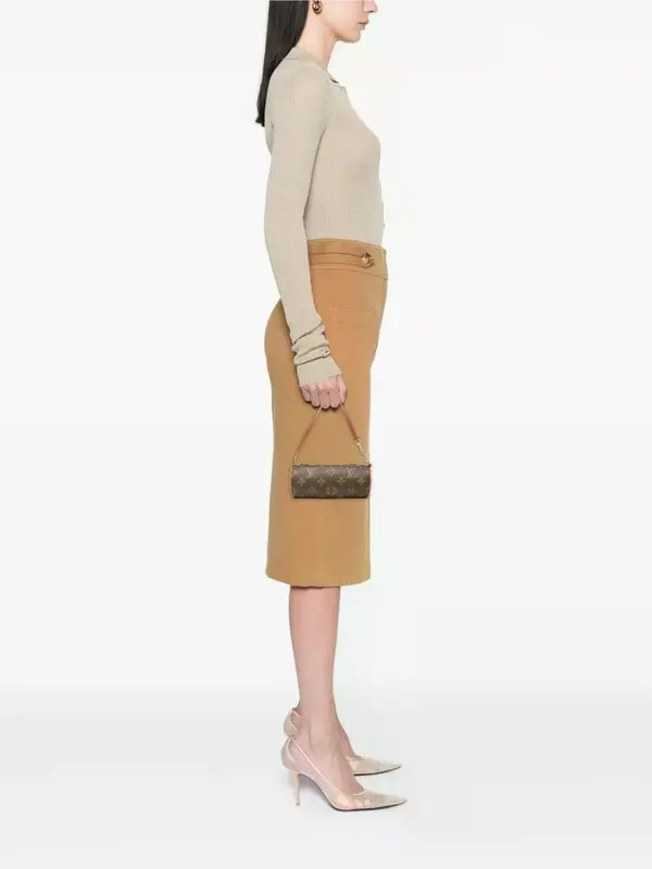 LOUIS VUITTON Monogram Papillon Pochette Handbag