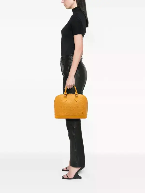 LOUIS VUITTON Epi Alma Pm Handbag