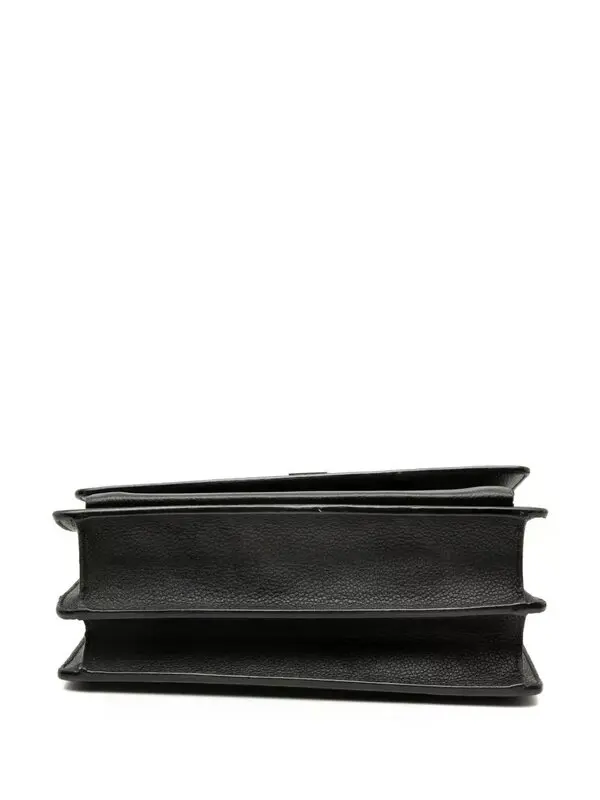 Saint Laurent Medium Grained Calfskin Monogram Sunset Crossbody Bag